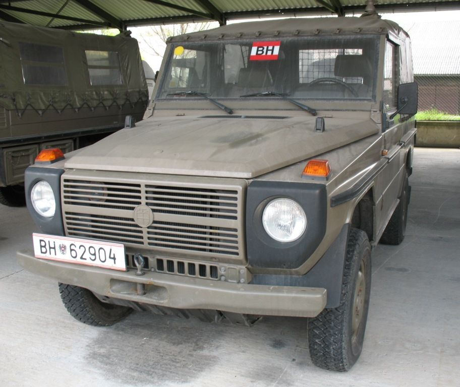 PUCH G-modell technical specifications and fuel economy